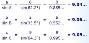 قانون سینوس‌ ها (Law of Sines) — به زبان ساده – فرادرس - مجله‌