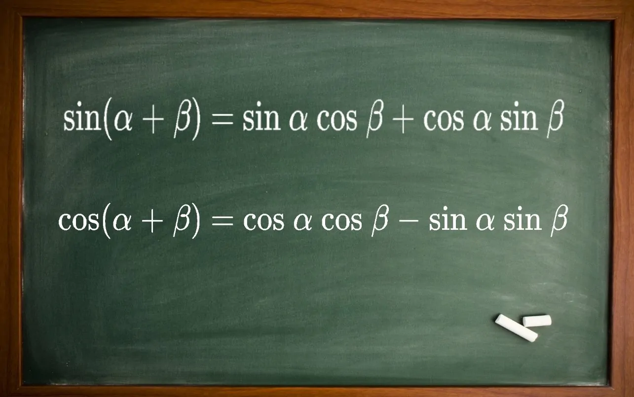 سینوس و کسینوس جمع دو زاویه — به زبان ساده – فرادرس - مجله‌