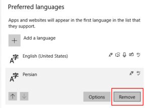 حذف زبان در ویندوز 10 با آموزش تصویری و ساده – فرادرس - مجله‌