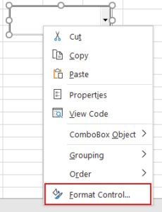 کمبو باکس در اکسل – نحوه ایجاد و استفاده + مثال – فرادرس - مجله‌